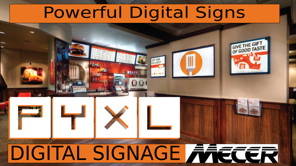 Digital Signage now available - PYXL Intermatic